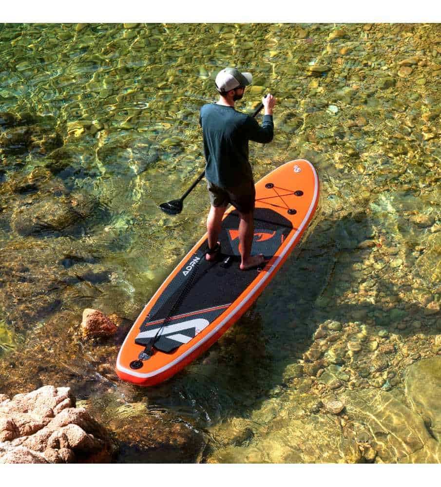 Pack stand up paddle gonflable 10'2 / 310 cm - Cruiser, orange