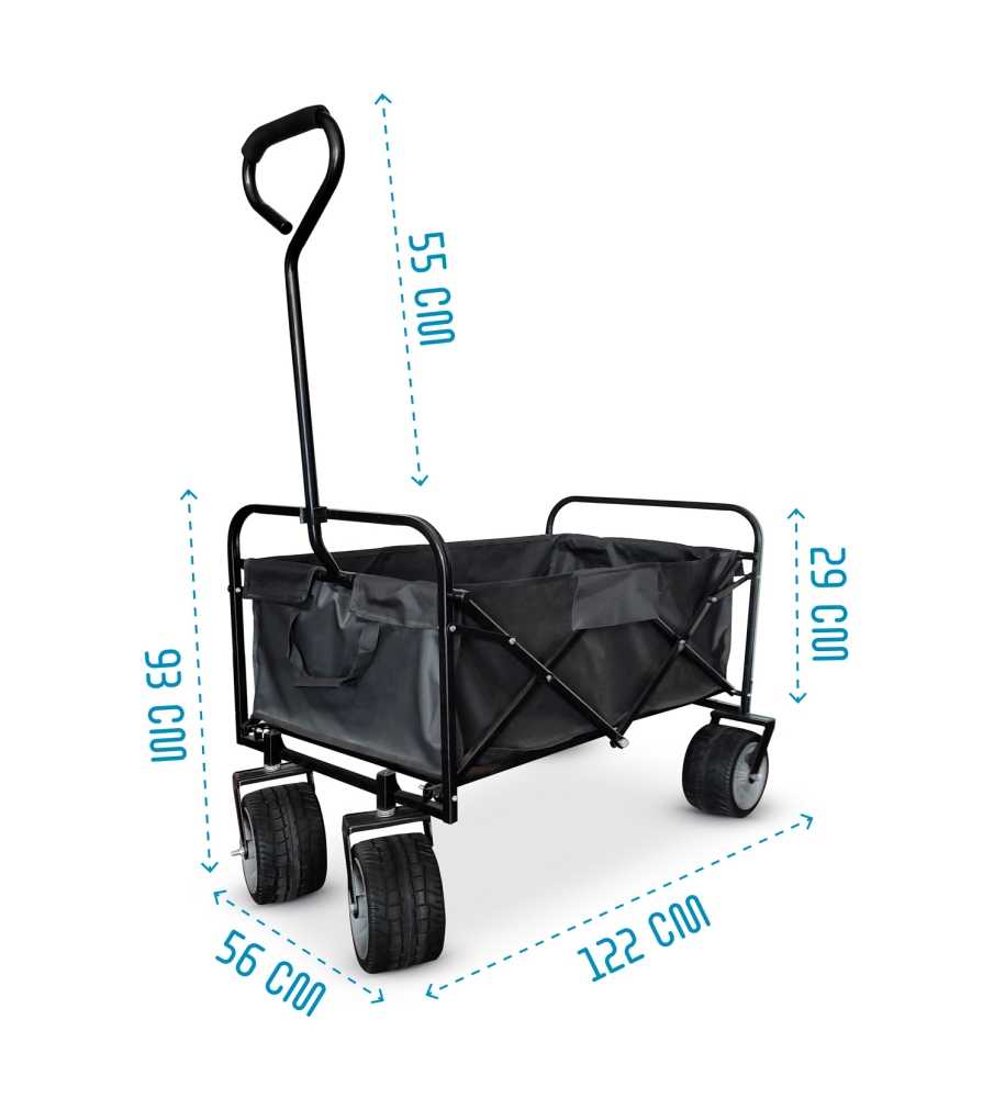 Chariot de Transport Pliable Campcruiser Tout terrain